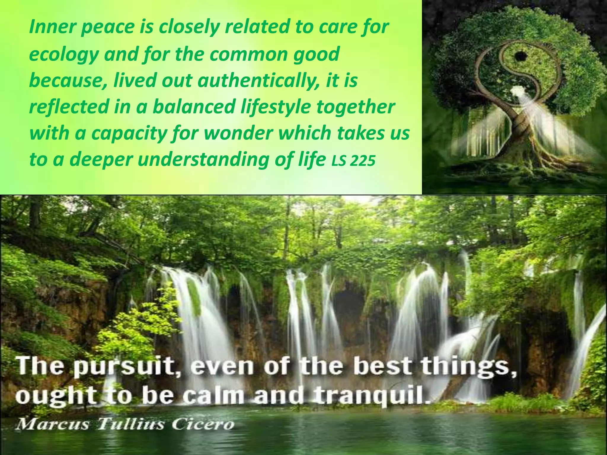 Laudato si 6 ecological education and spirituality | PPTX