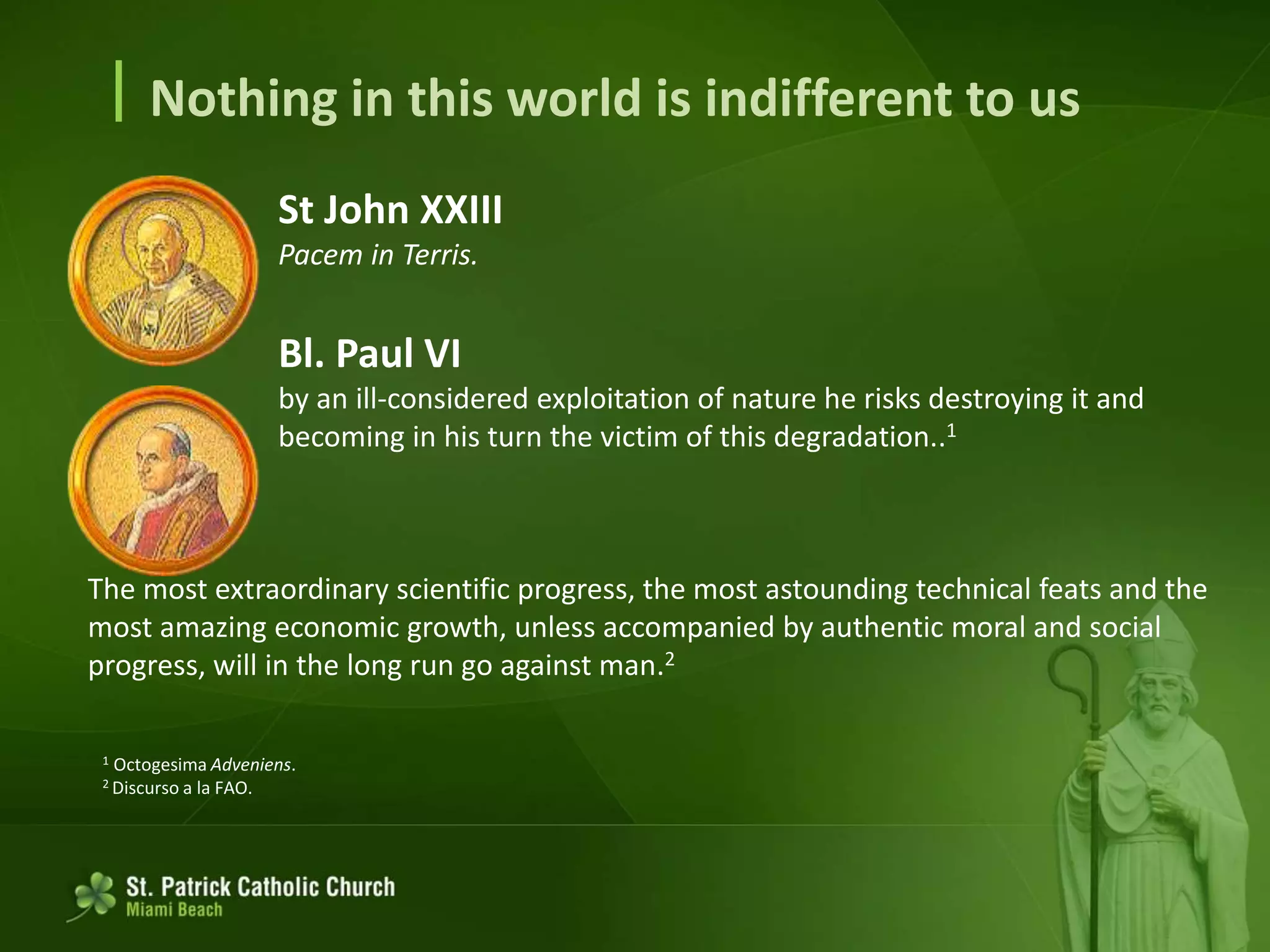 LAUDATO SI’ | PPTX