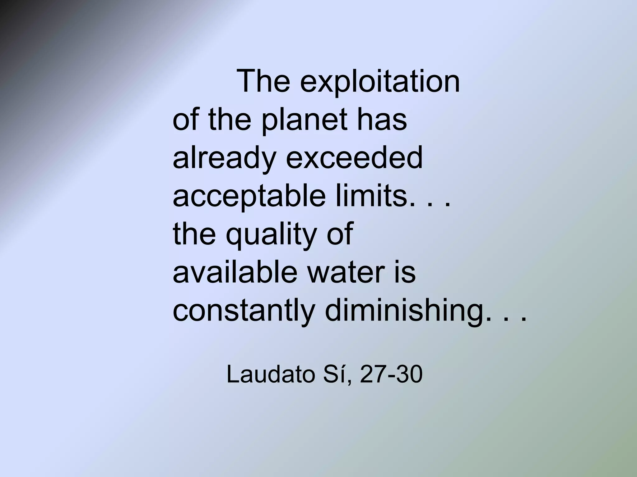 Laudato si powerpoint | PPTX