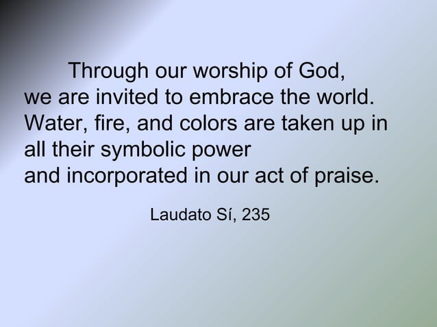 Laudato si powerpoint | PPTX