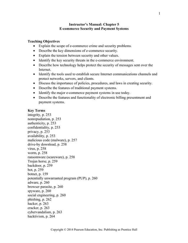 Laudon traver ec10-im_ch05 | PDF