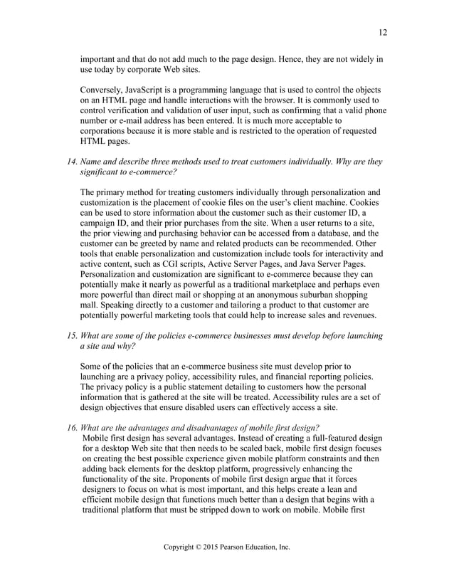 Laudon traver ec11-im_ch04 | PDF