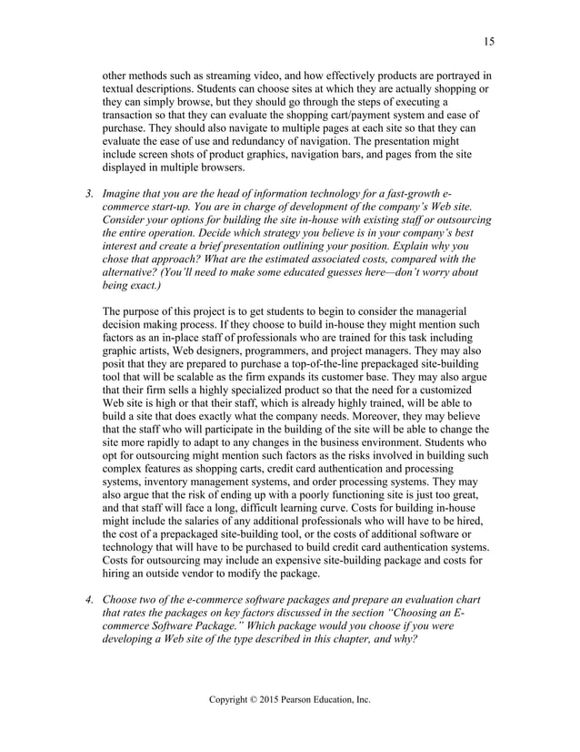 Laudon traver ec11-im_ch04 | PDF