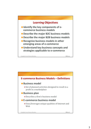05 Business Models for E-commerce slides | PDF
