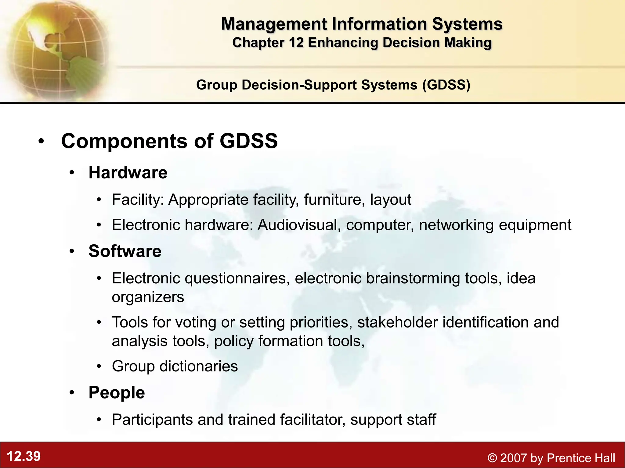 laudon_MIS10_ch12 Enhanched Decision Making | PPT