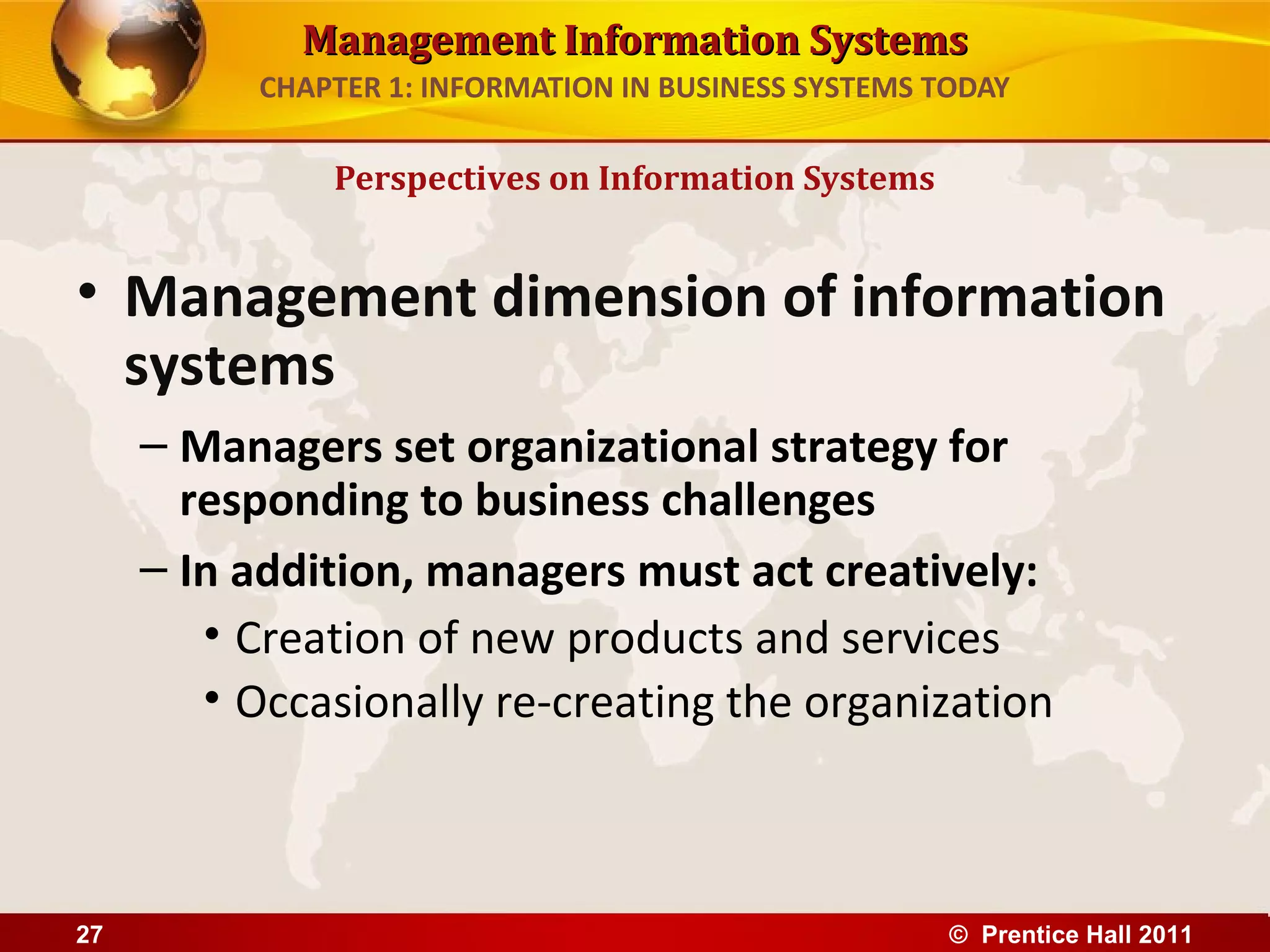 Management Information System [Kenneth Laudon] | PPT