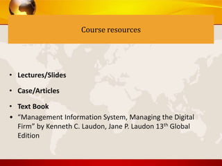 LECTURE 1: INFORMATION SYSTEMS IN BUSINESS TODAY | PPT | Operating Systems | Computer Software ...
