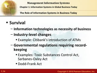 Laudon mis14 ch01 | PPT