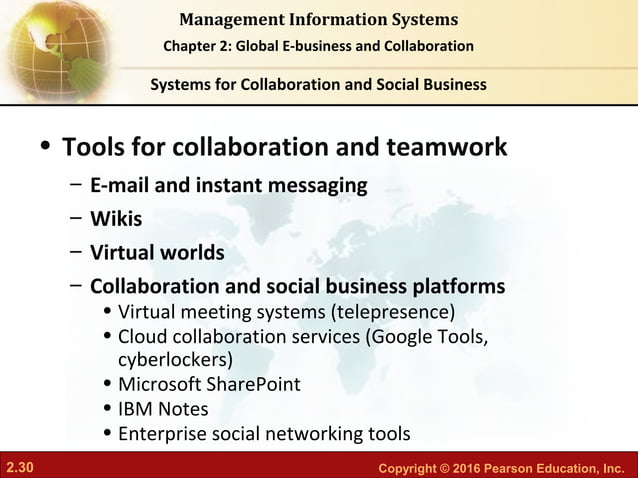 Laudon mis14 ch02 | PPT | IT and Internet Support | Internet