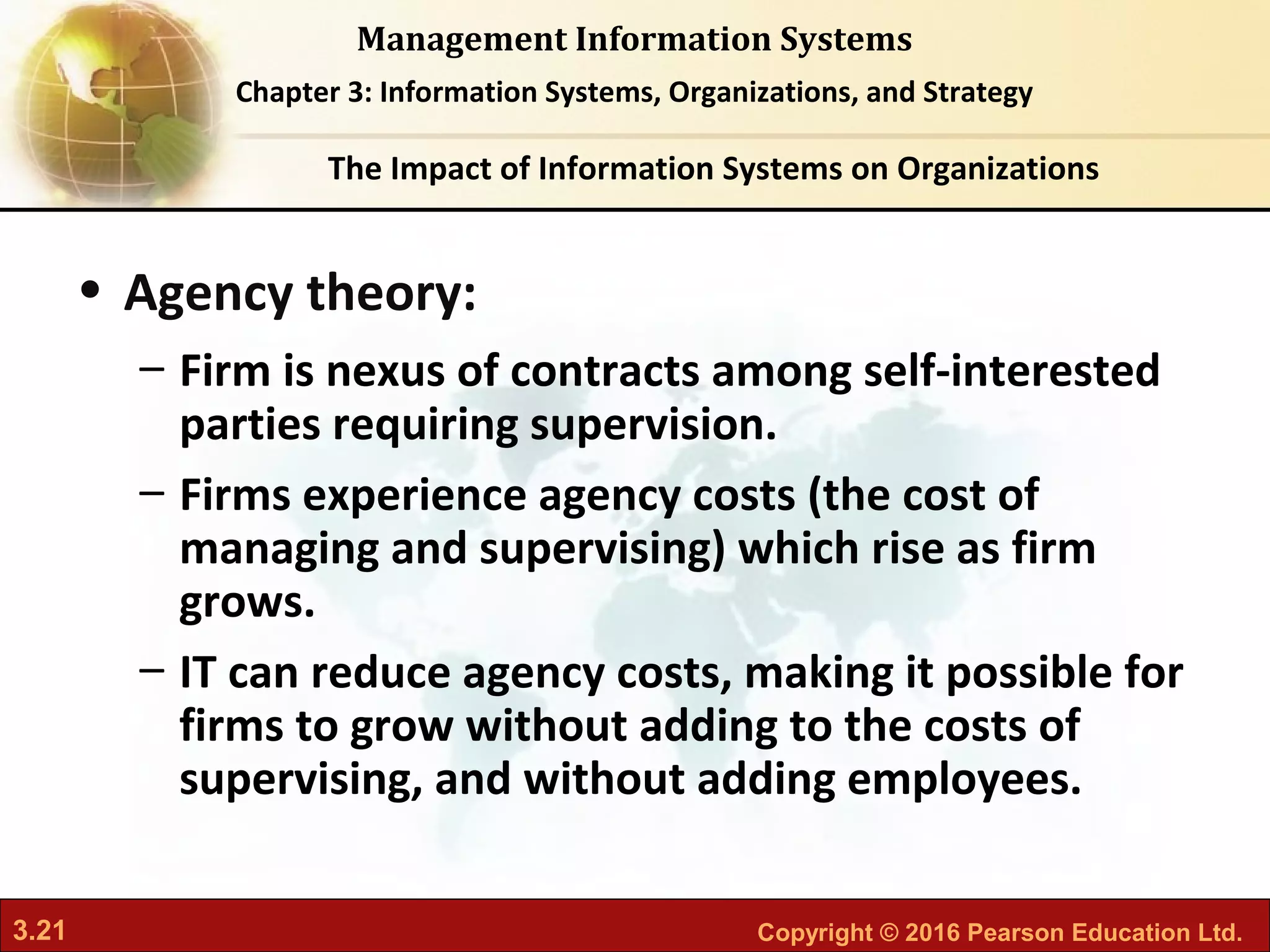 MIS-CH01: Information Systems, Organization, and Strategy | PPT