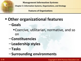 MIS-CH01: Information Systems, Organization, and Strategy | PPT