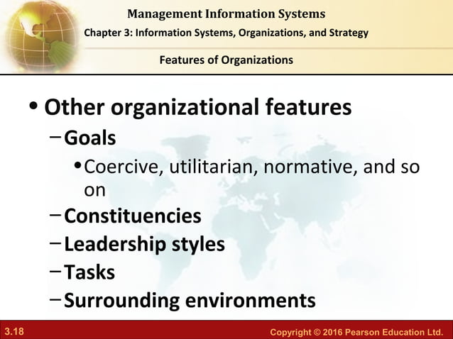 MIS-CH01: Information Systems, Organization, and Strategy | PPT | Business Administration | Business