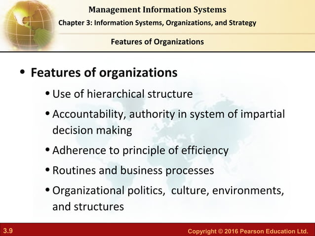 MIS-CH01: Information Systems, Organization, and Strategy | PPT | Business Administration | Business