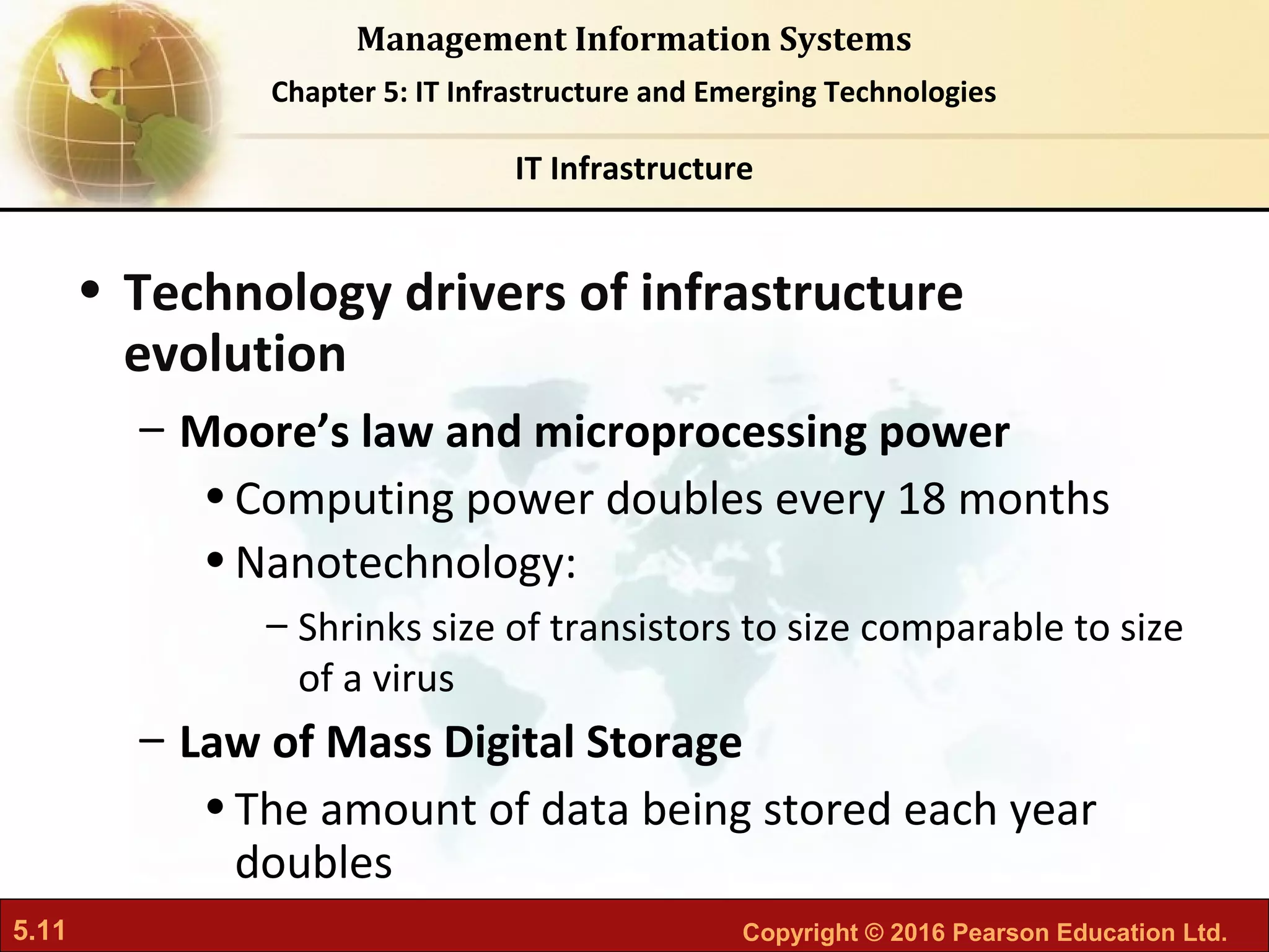 MIS-CH05: IT Infrastructure and Emerging Technologies | PPT
