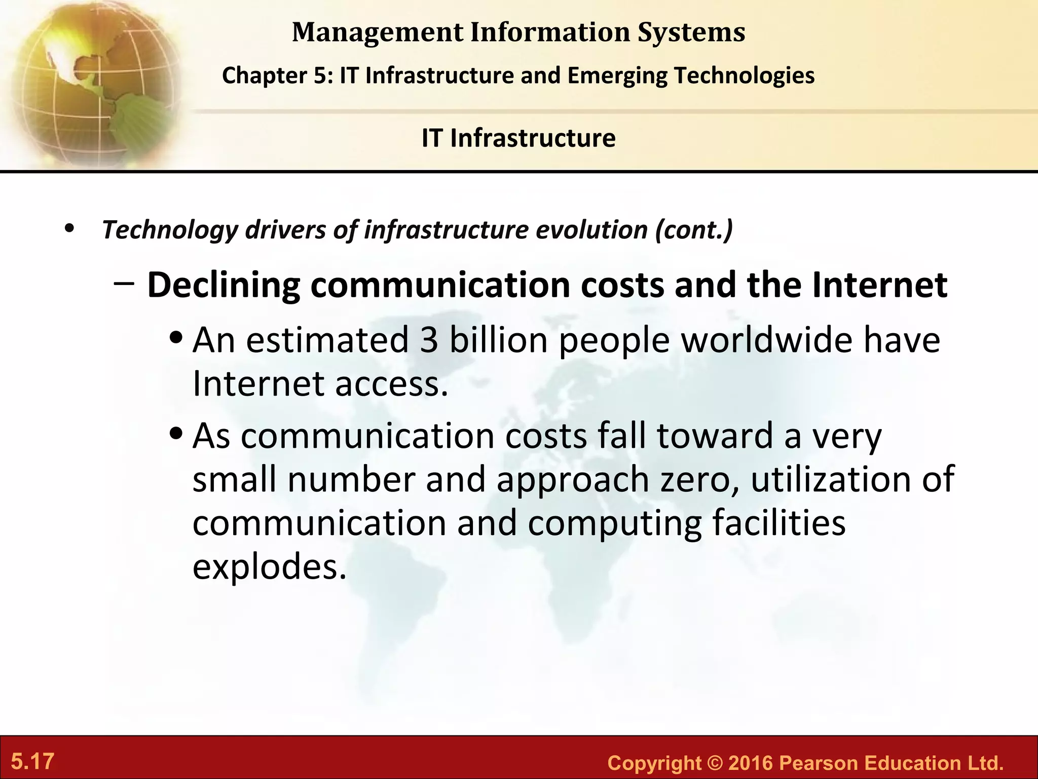 MIS-CH05: IT Infrastructure and Emerging Technologies | PPT