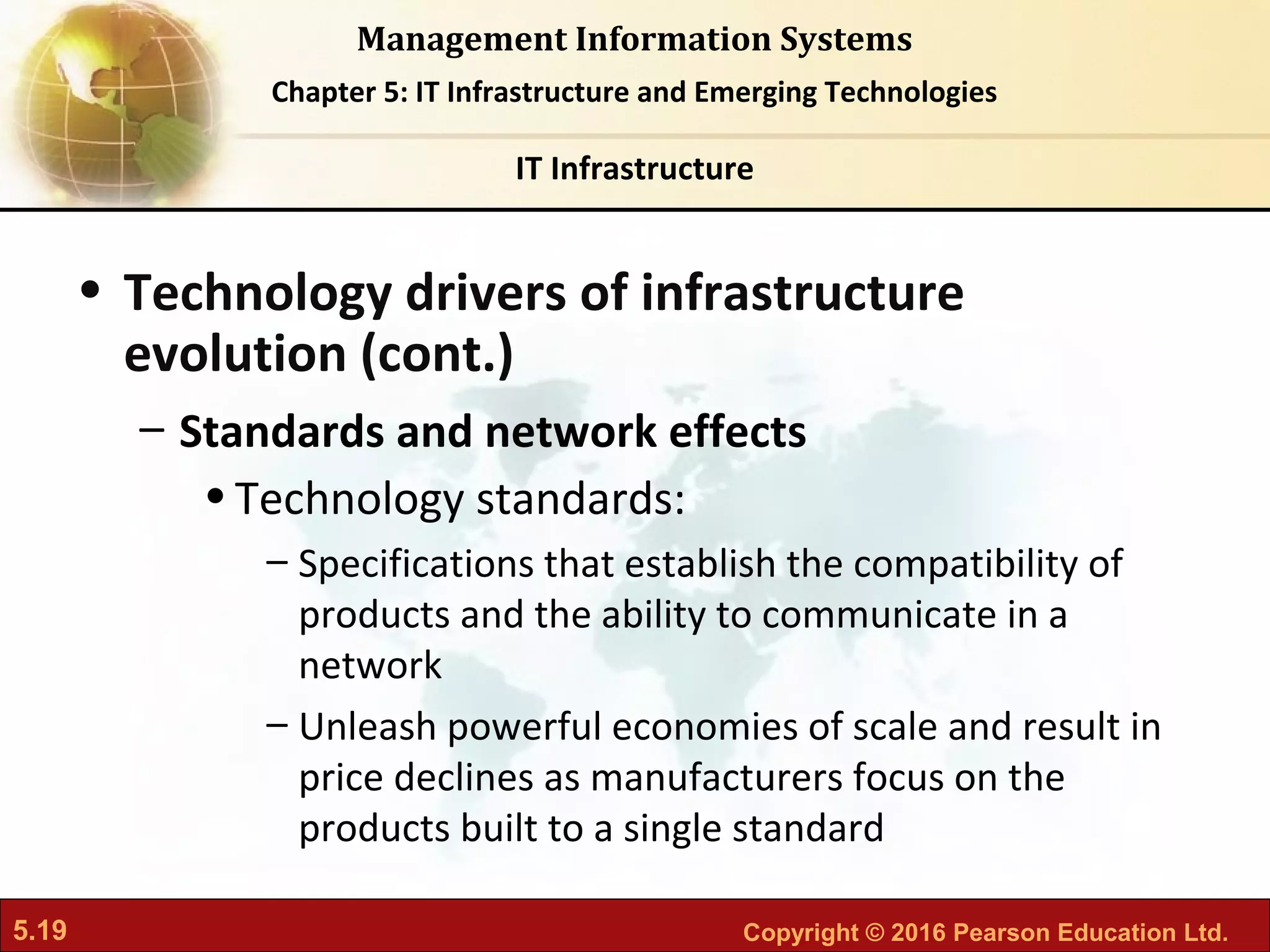 MIS-CH05: IT Infrastructure and Emerging Technologies | PPT