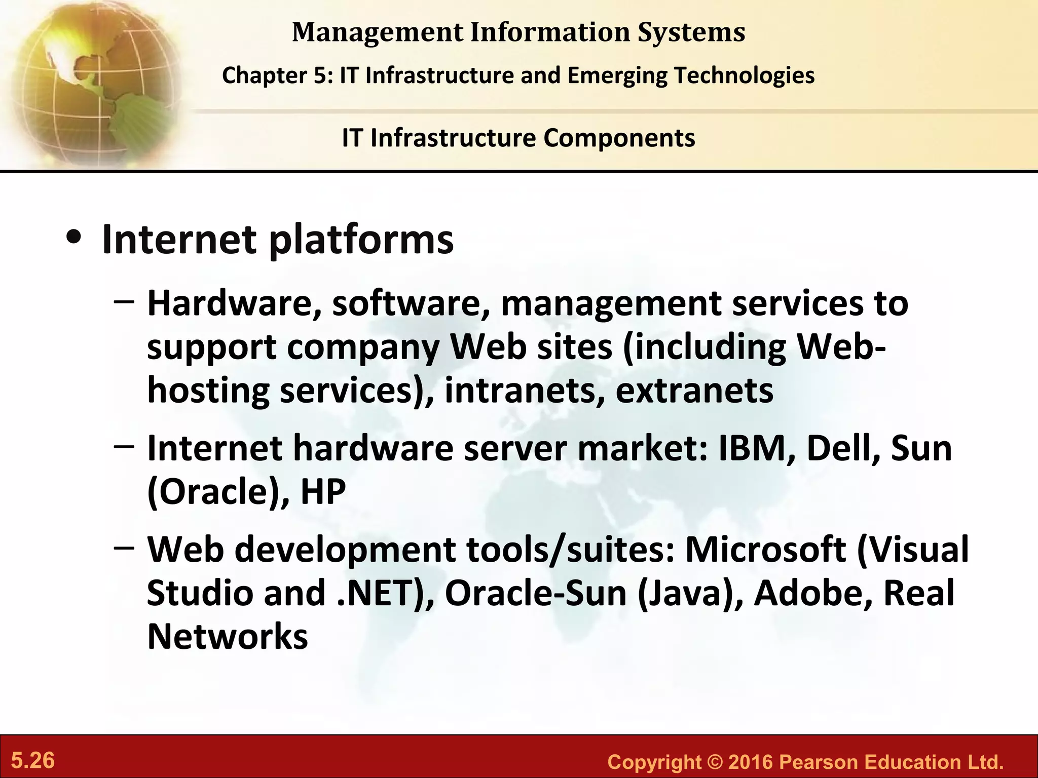 MIS-CH05: IT Infrastructure and Emerging Technologies | PPT