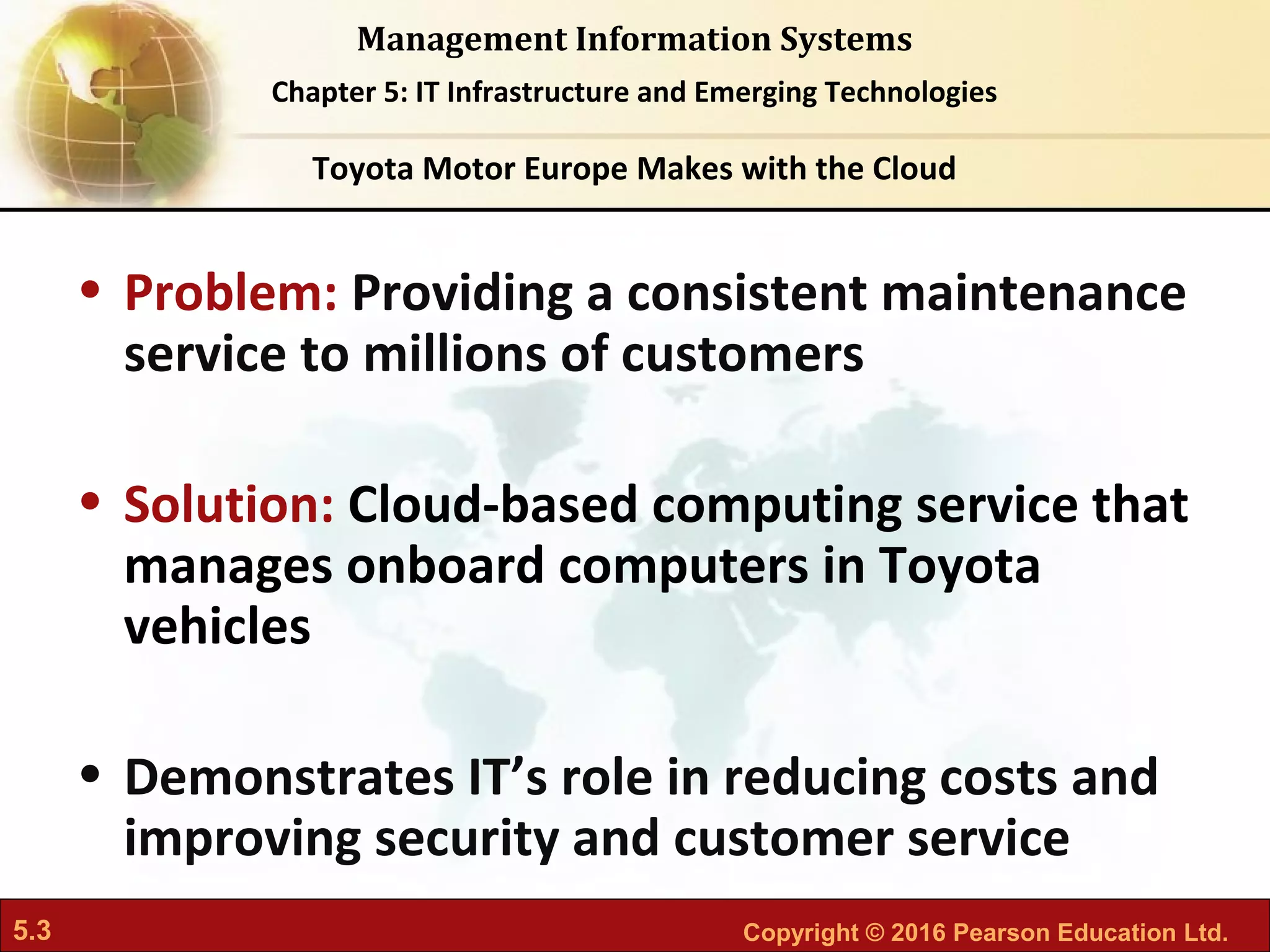 MIS-CH05: IT Infrastructure and Emerging Technologies | PPT