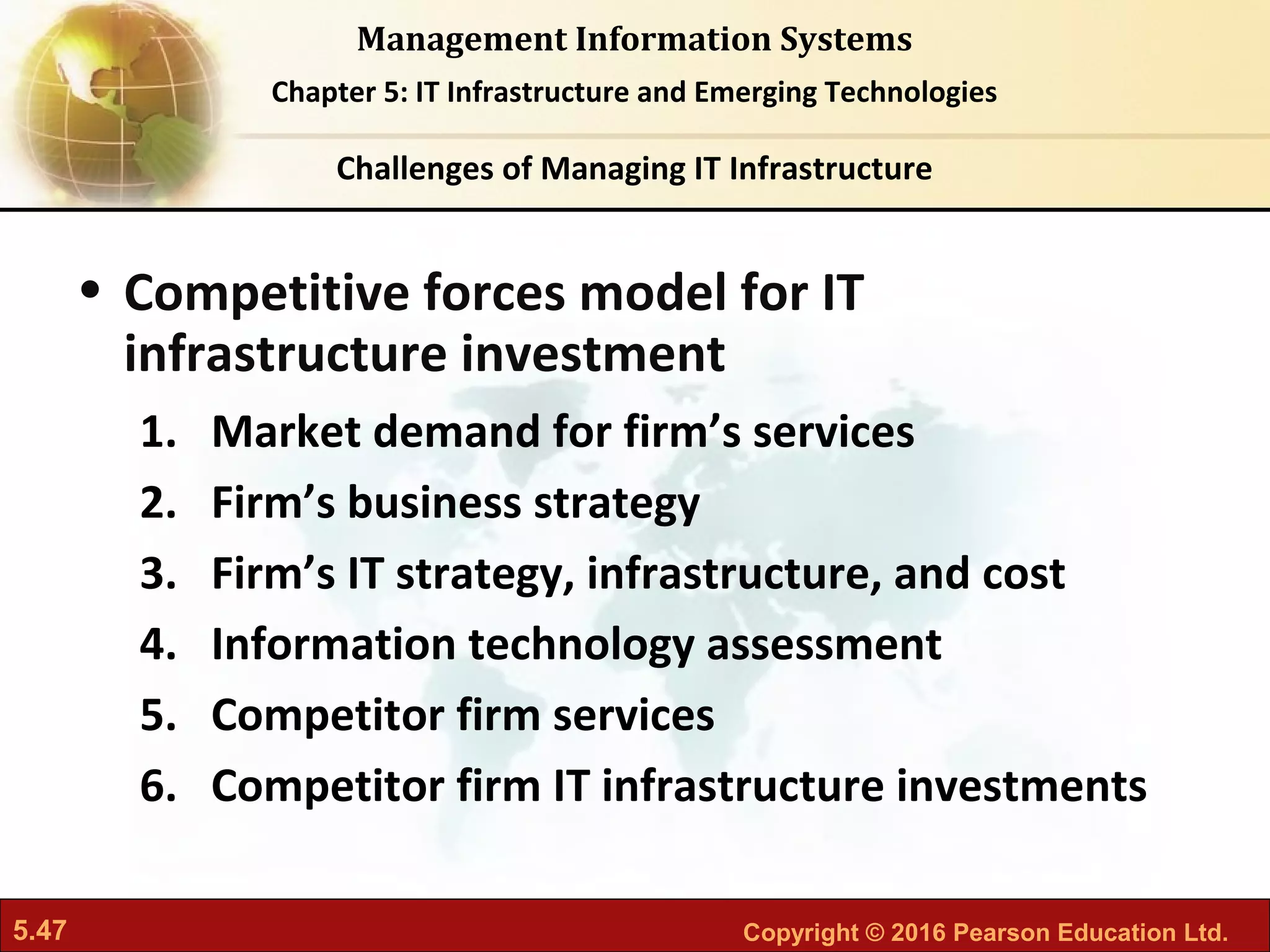 MIS-CH05: IT Infrastructure and Emerging Technologies | PPT