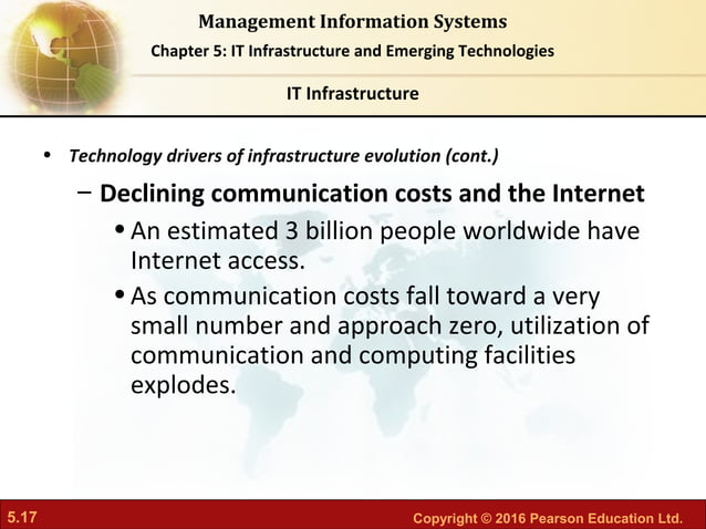 MIS-CH05: IT Infrastructure and Emerging Technologies | PPT