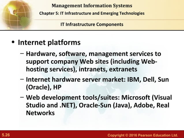 MIS-CH05: IT Infrastructure and Emerging Technologies | PPT