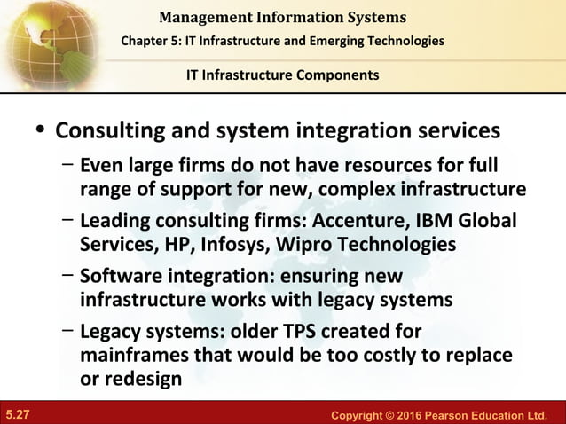 MIS-CH05: IT Infrastructure and Emerging Technologies | PPT