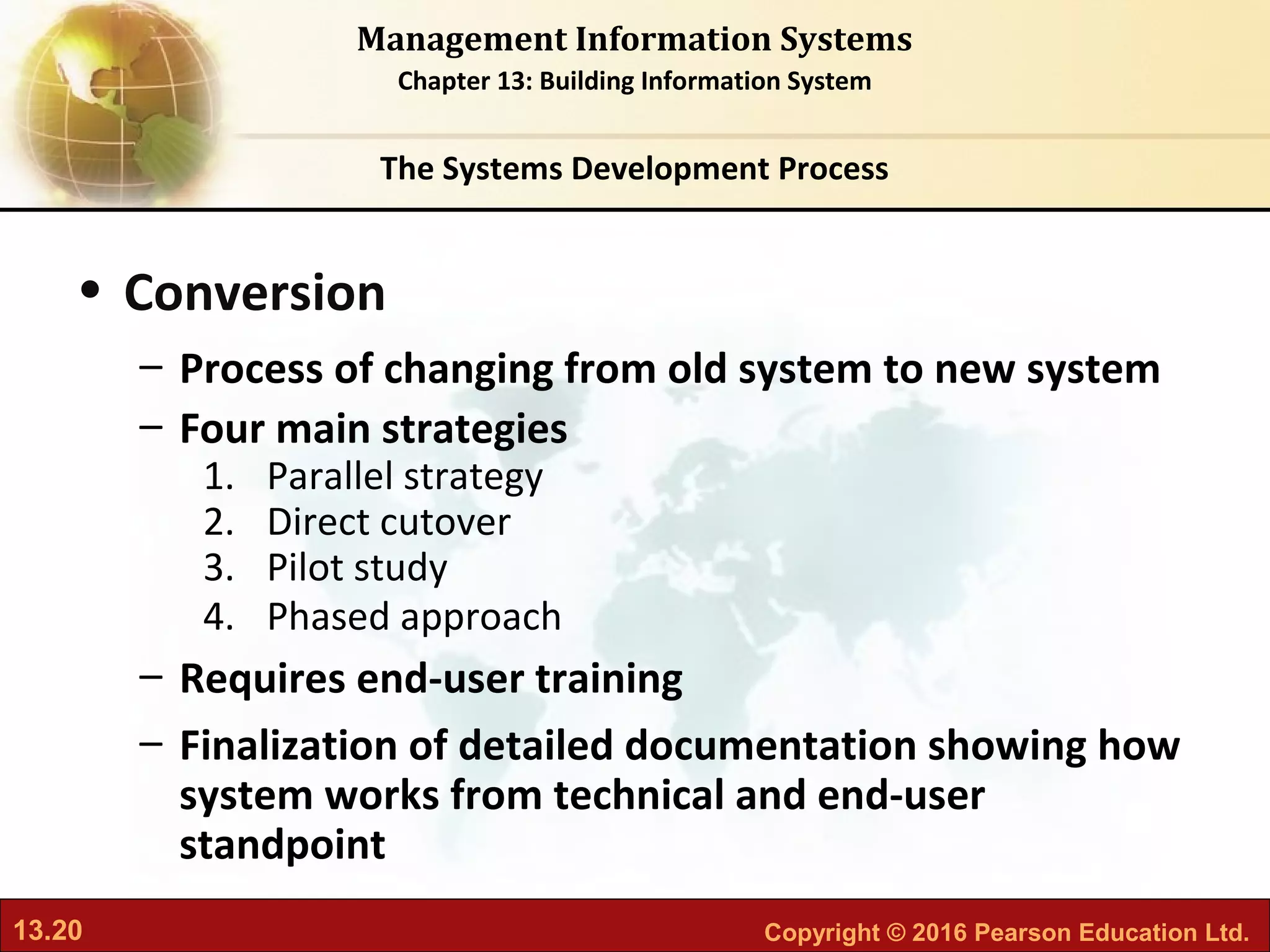 MIS-CH13: Building Information Systems | PPT