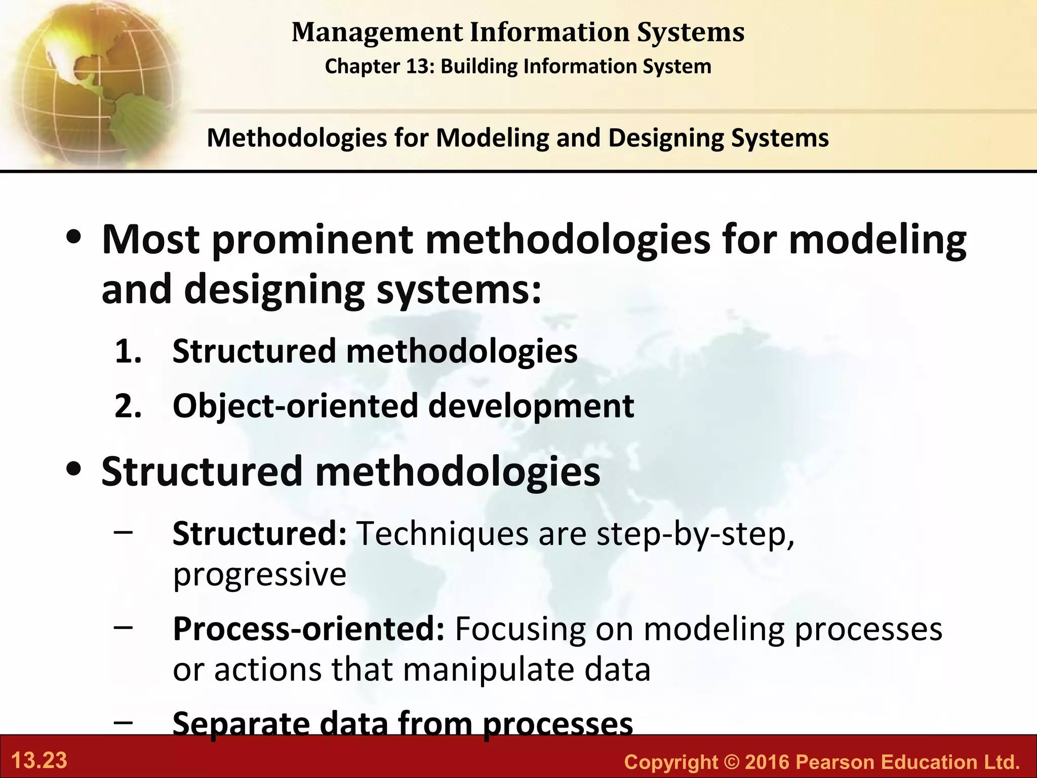 MIS-CH13: Building Information Systems | PPT