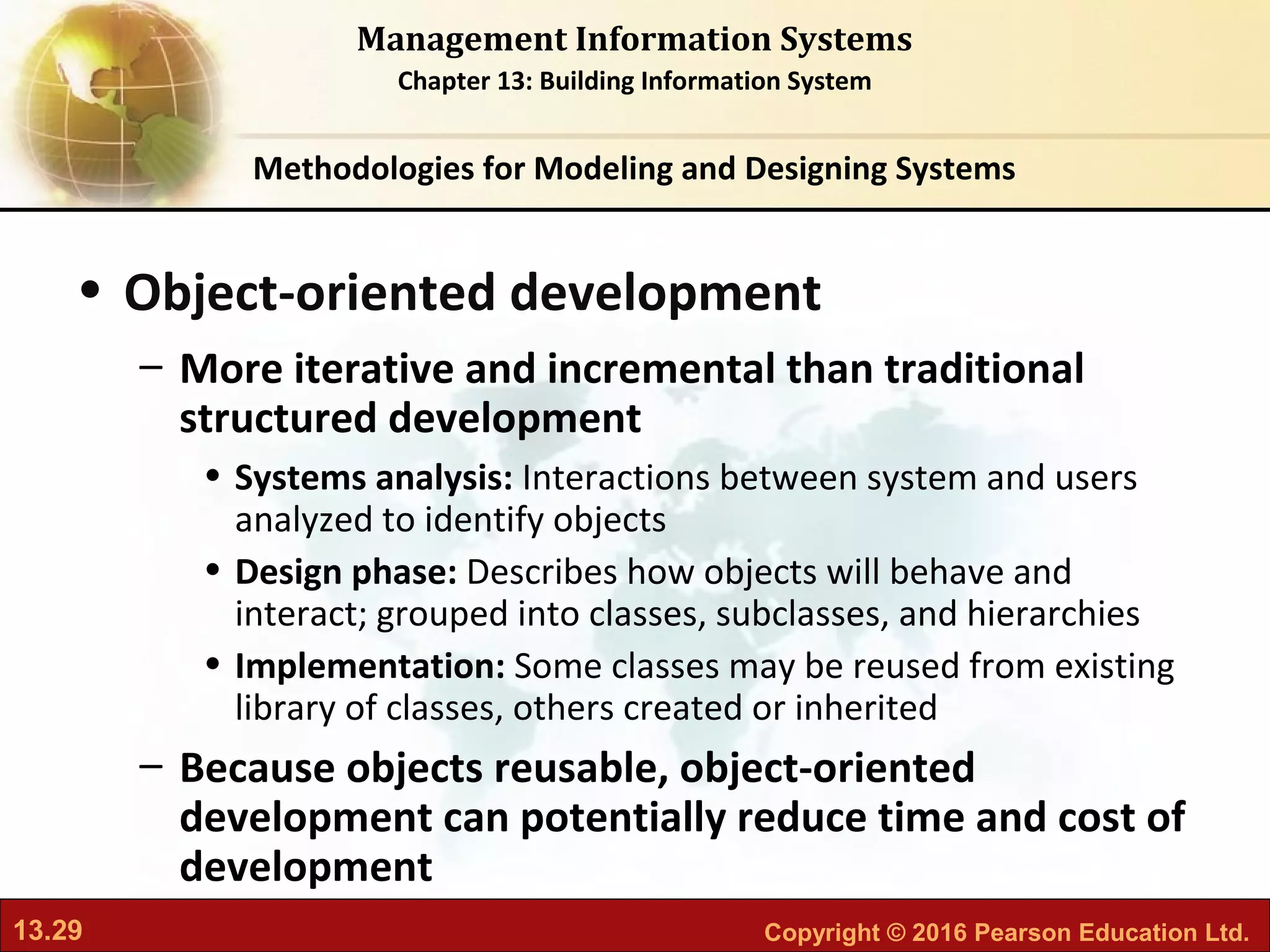 MIS-CH13: Building Information Systems | PPT