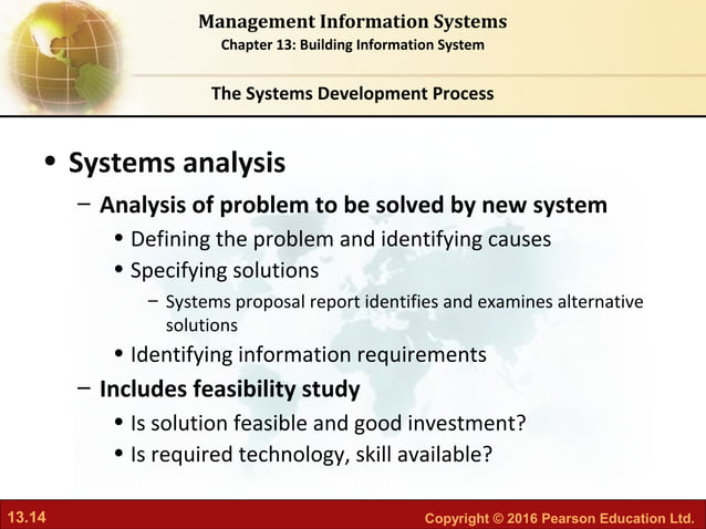 MIS-CH13: Building Information Systems | PPT