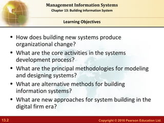 MIS-CH13: Building Information Systems | PPT