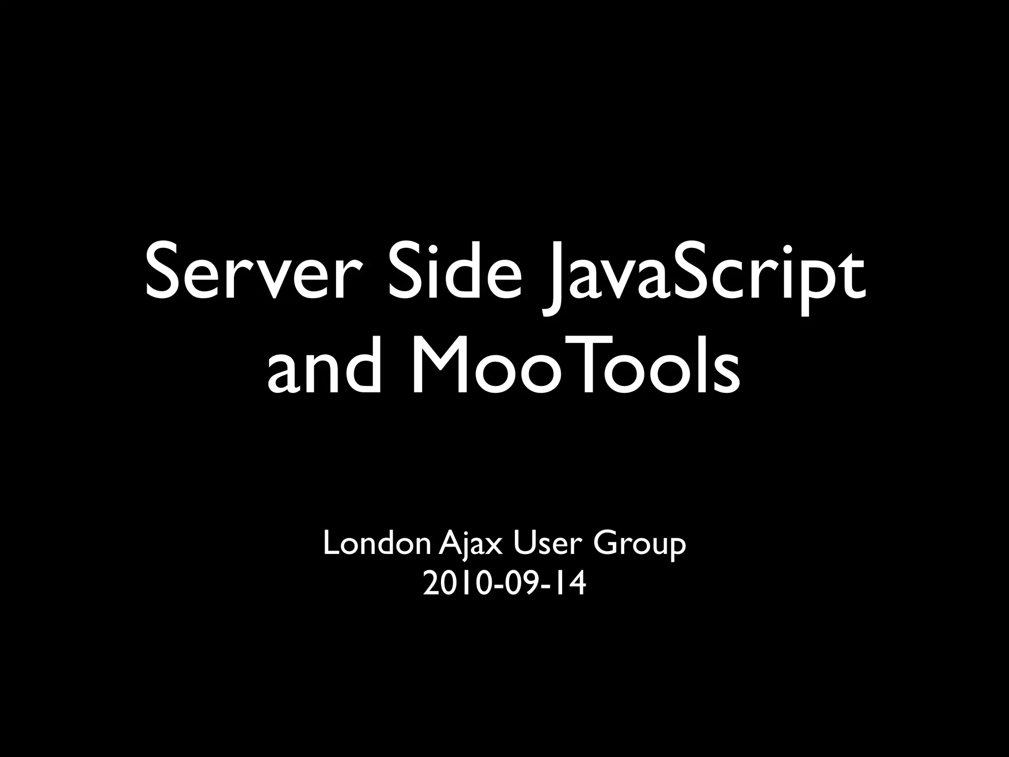 Laug Mootools And Common Js | PPT