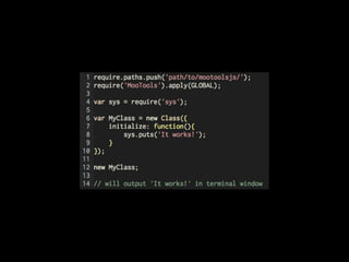Laug Mootools And Common Js | PPT