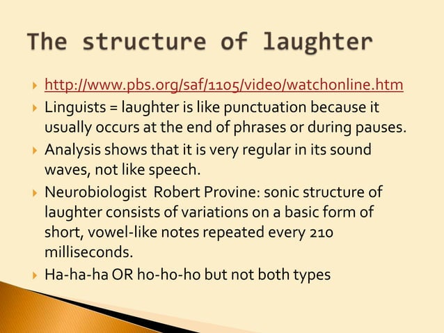 Laughter And The Brain | PPTX