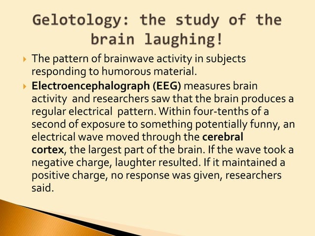 Laughter And The Brain | PPTX