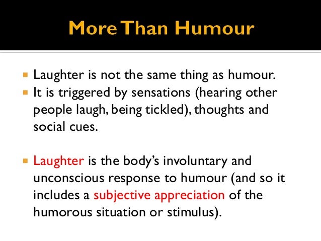 Laughter and the brain
