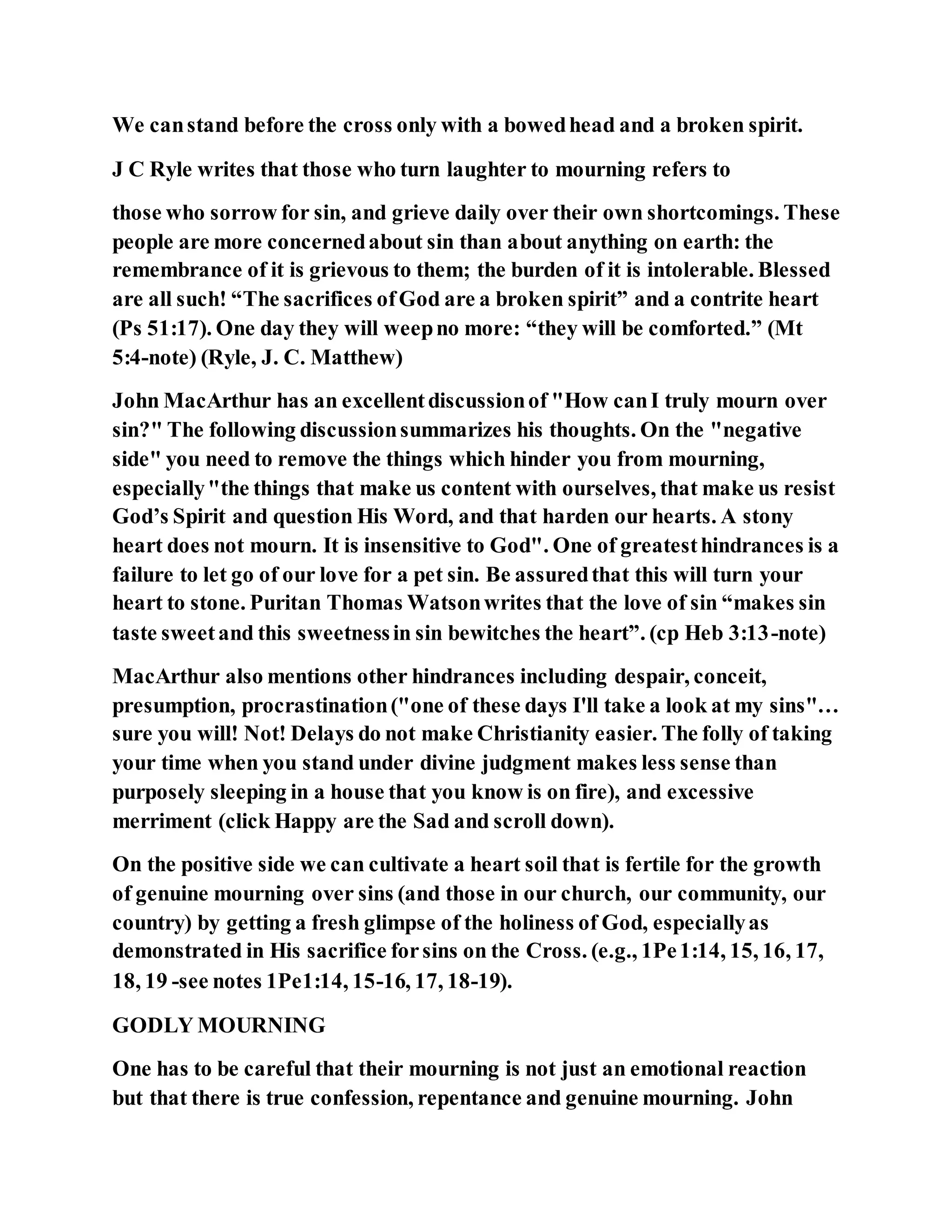 Laughter changed to mourning | PDF