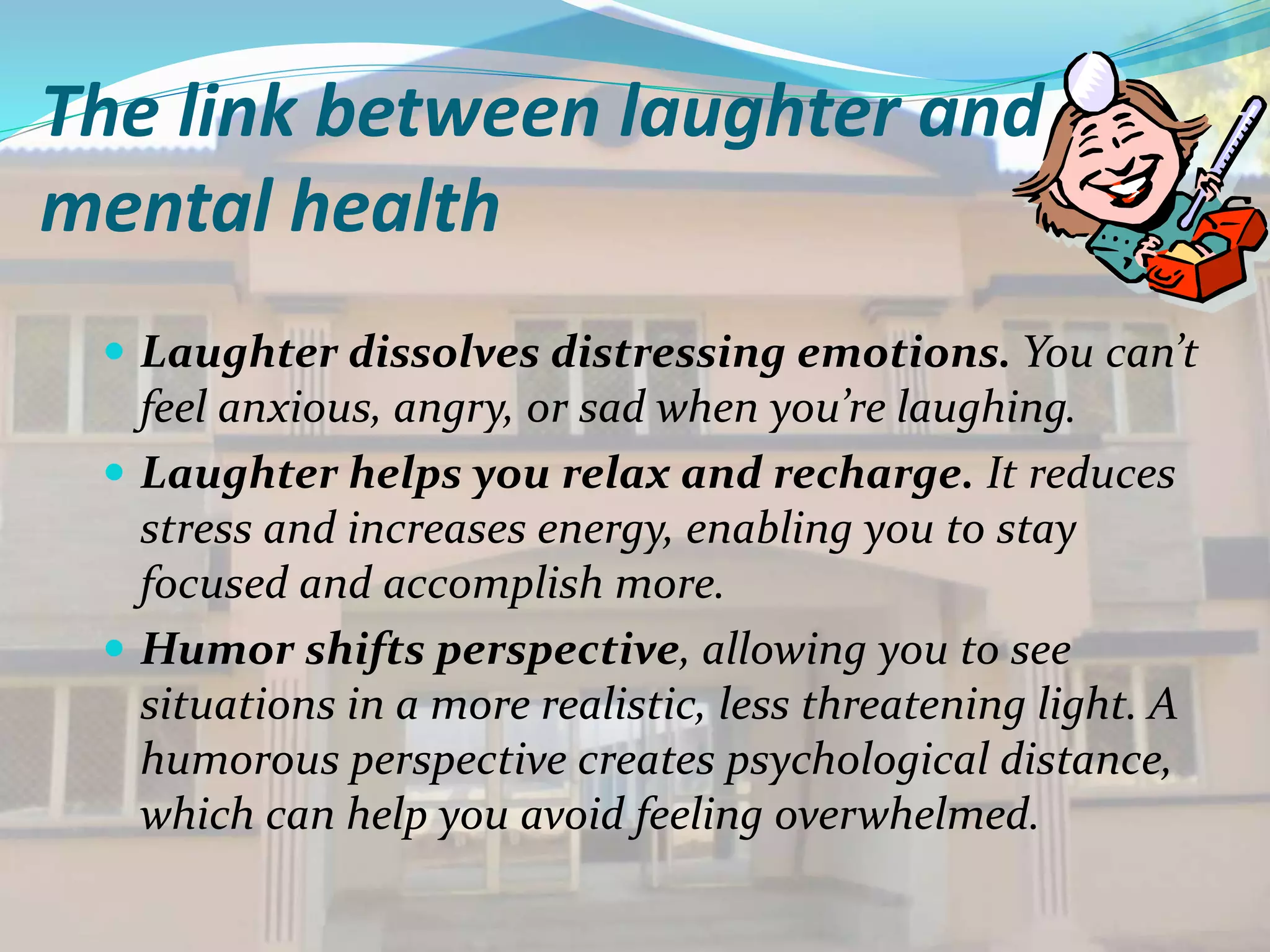 Laughter is the best medicine | PPTX