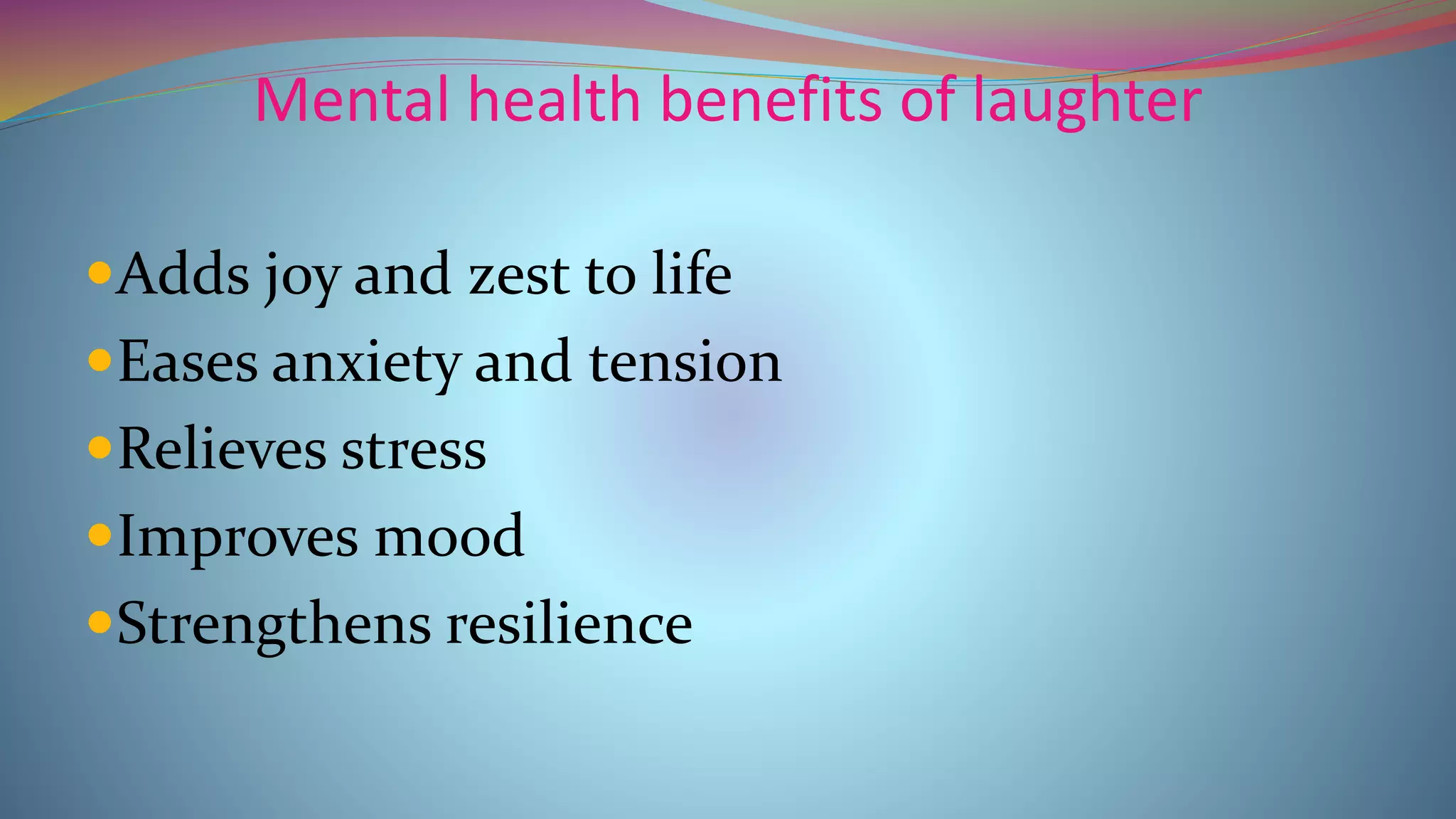 Laughter is the best medicine | PPTX