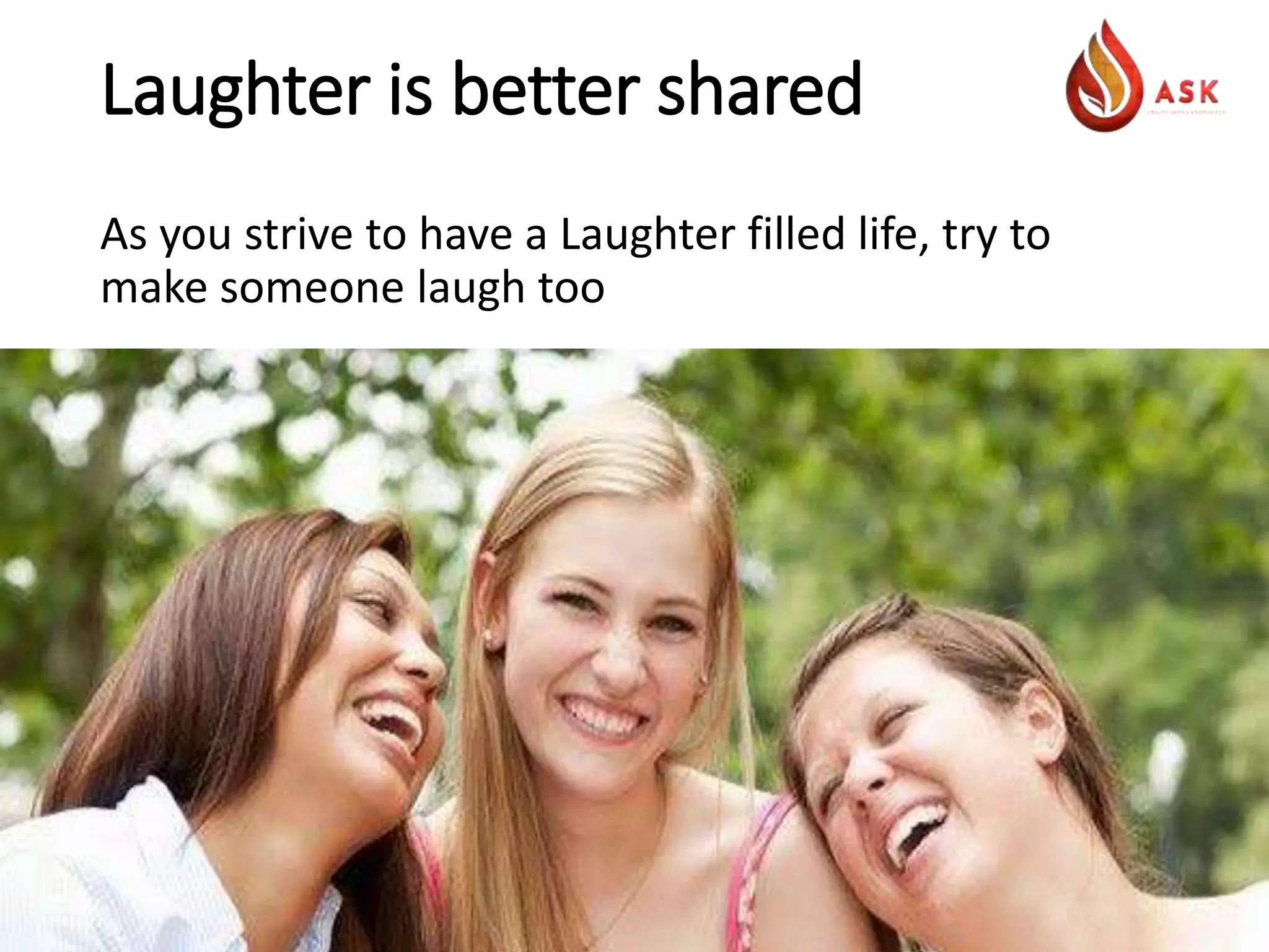 Laughter Therapy | PPTX