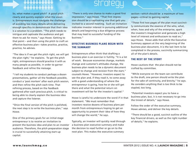 LAUNCH! Magazine Winter 2012 | PPT