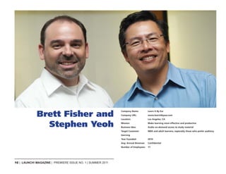 LAUNCH! Magazine Issue One | PDF