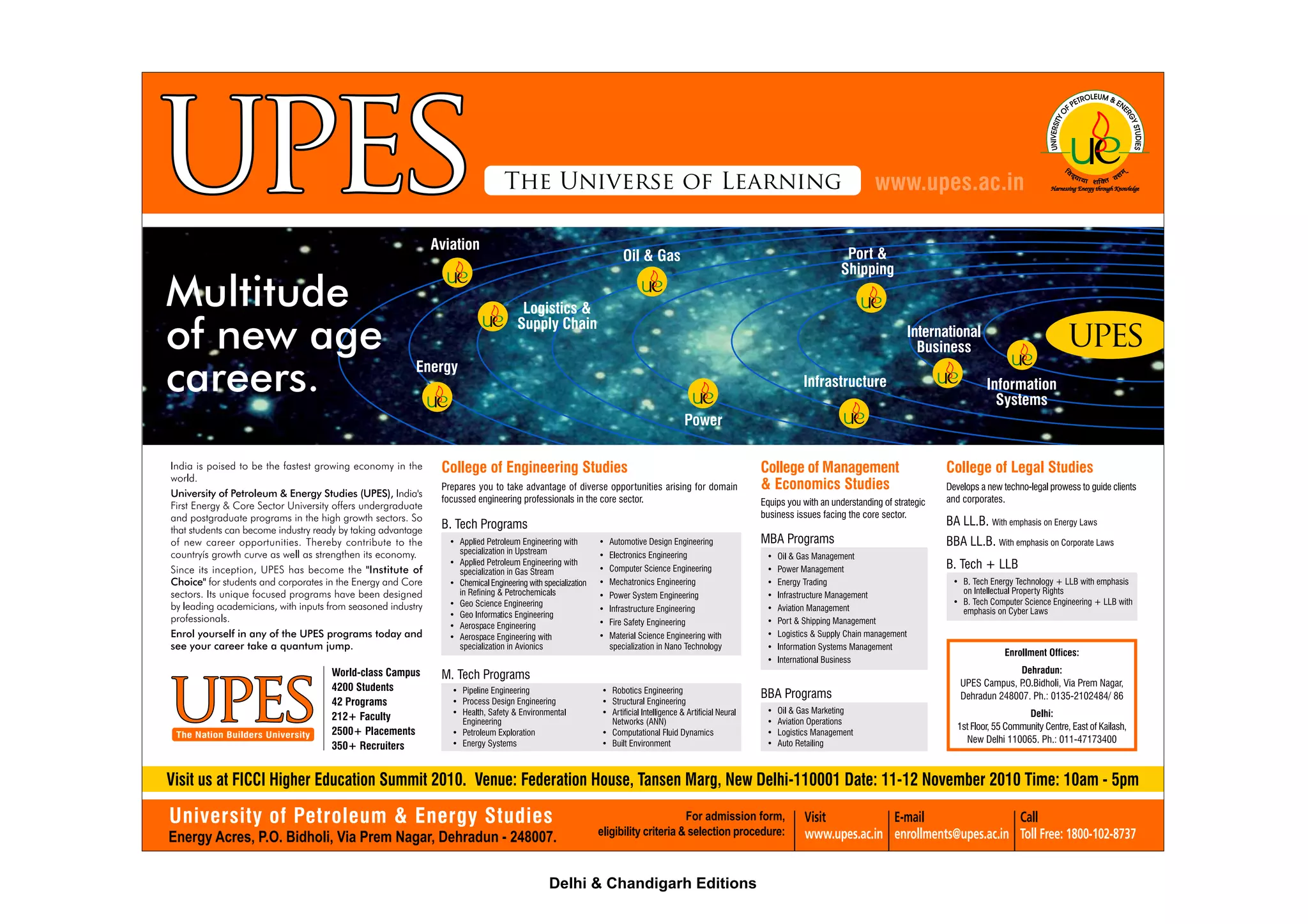 Enrollment campaign of UPES | PPT