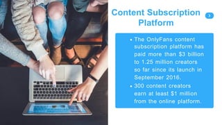 Launch a only fans clone platform | PDF | Business | Business and Finance