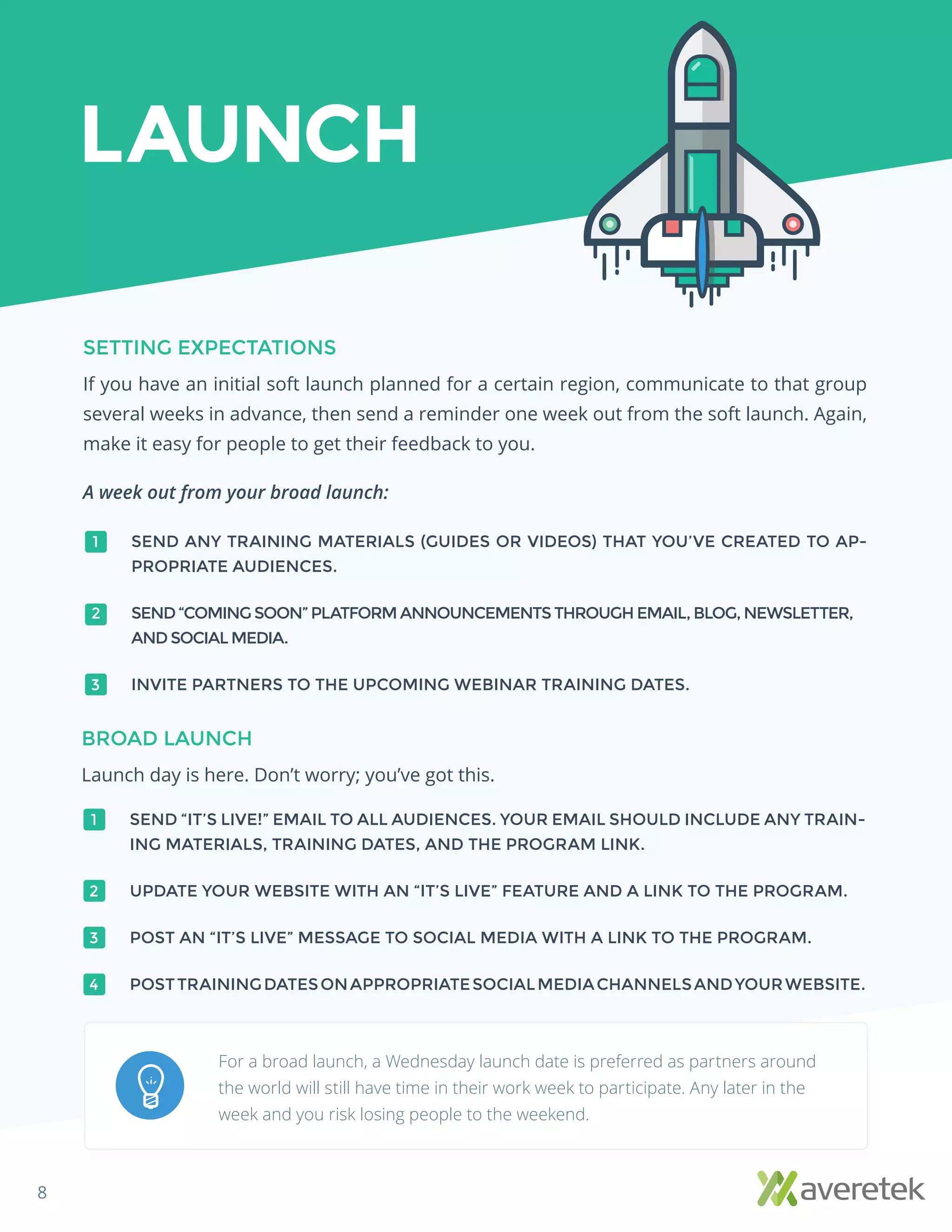 Launch Communication Plan | PDF