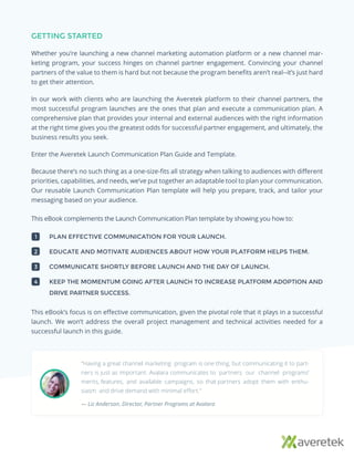 Launch Communication Plan | PDF