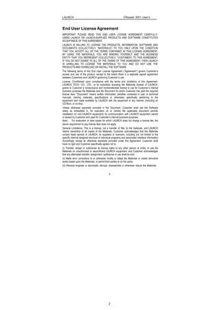 Launch CReader 3001 User Manual | PDF