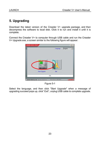Launch CReader V+ User Manual | PDF