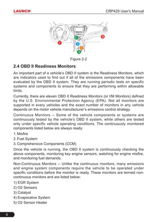 Launch CRP429 User Manual | PDF