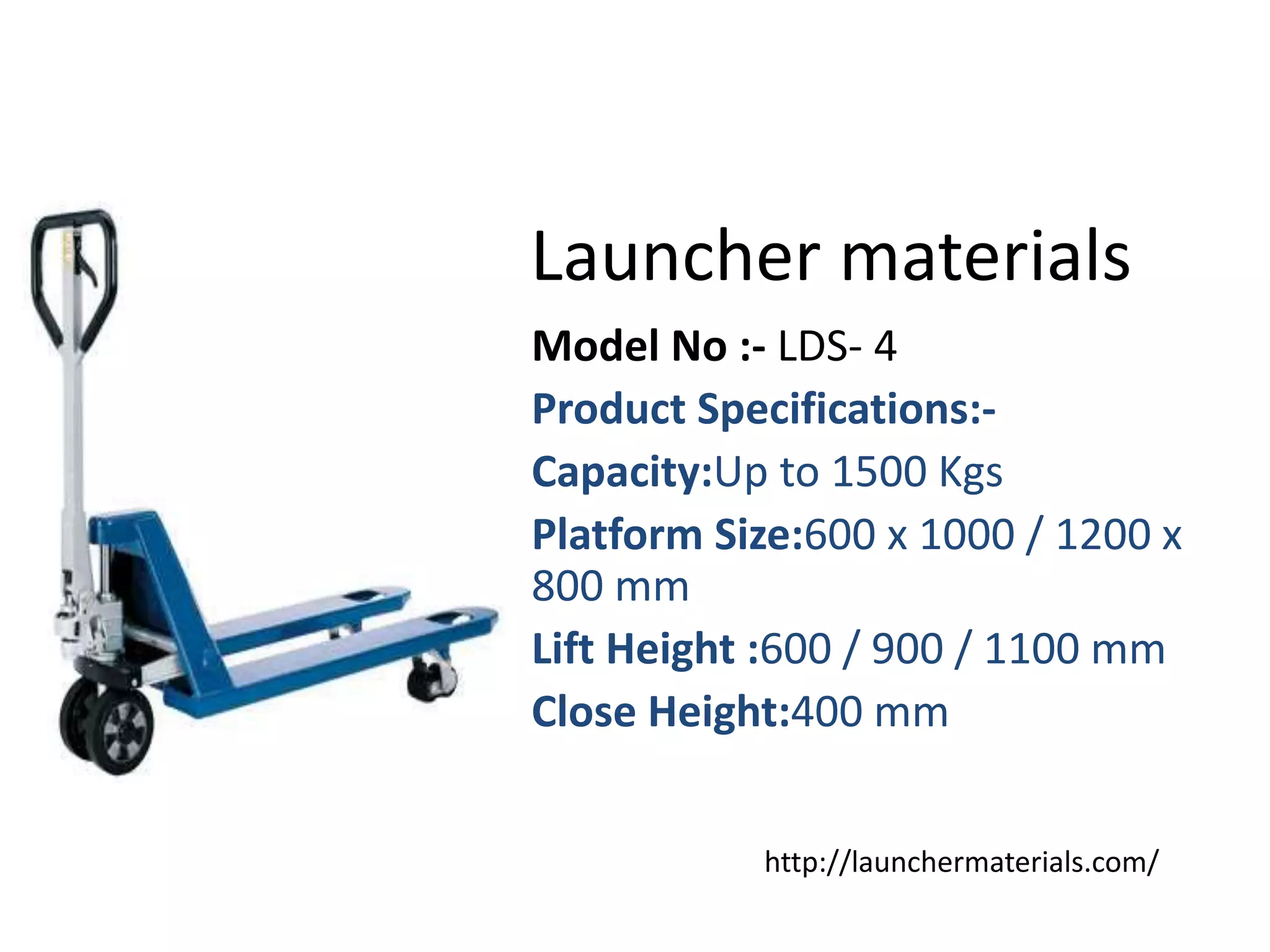 Launcher materials | PPTX